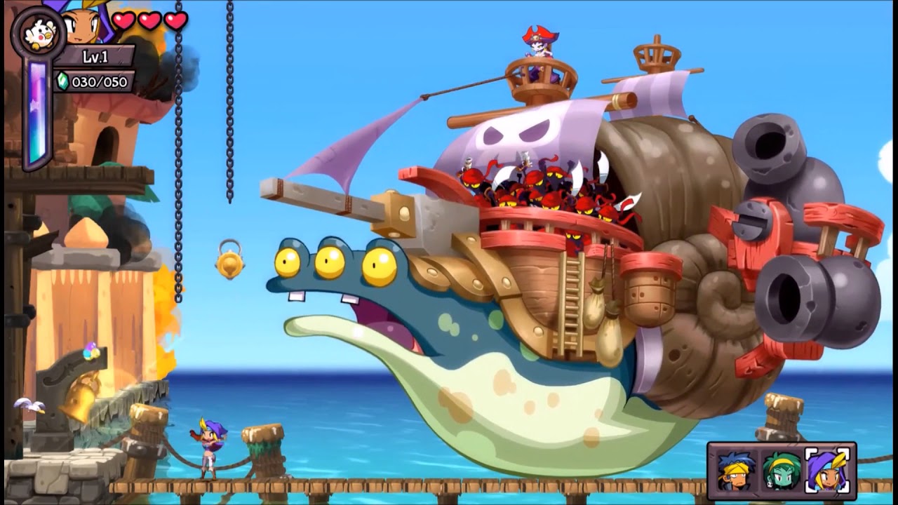 Shantae Half Genie Hero Friends Speedrun 100 % All Victory Screen - YouTube