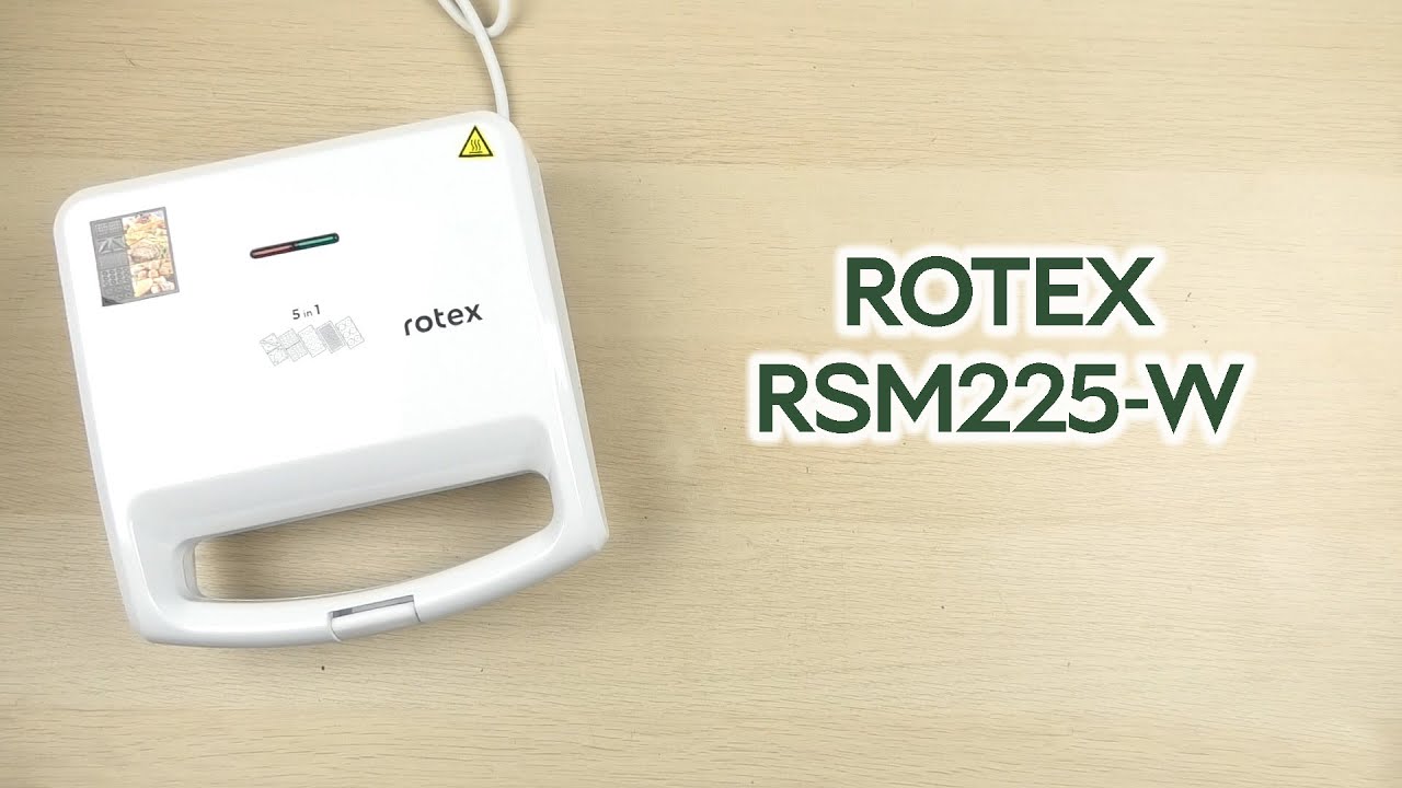 Розпаковка ROTEX RSM225-W - YouTube