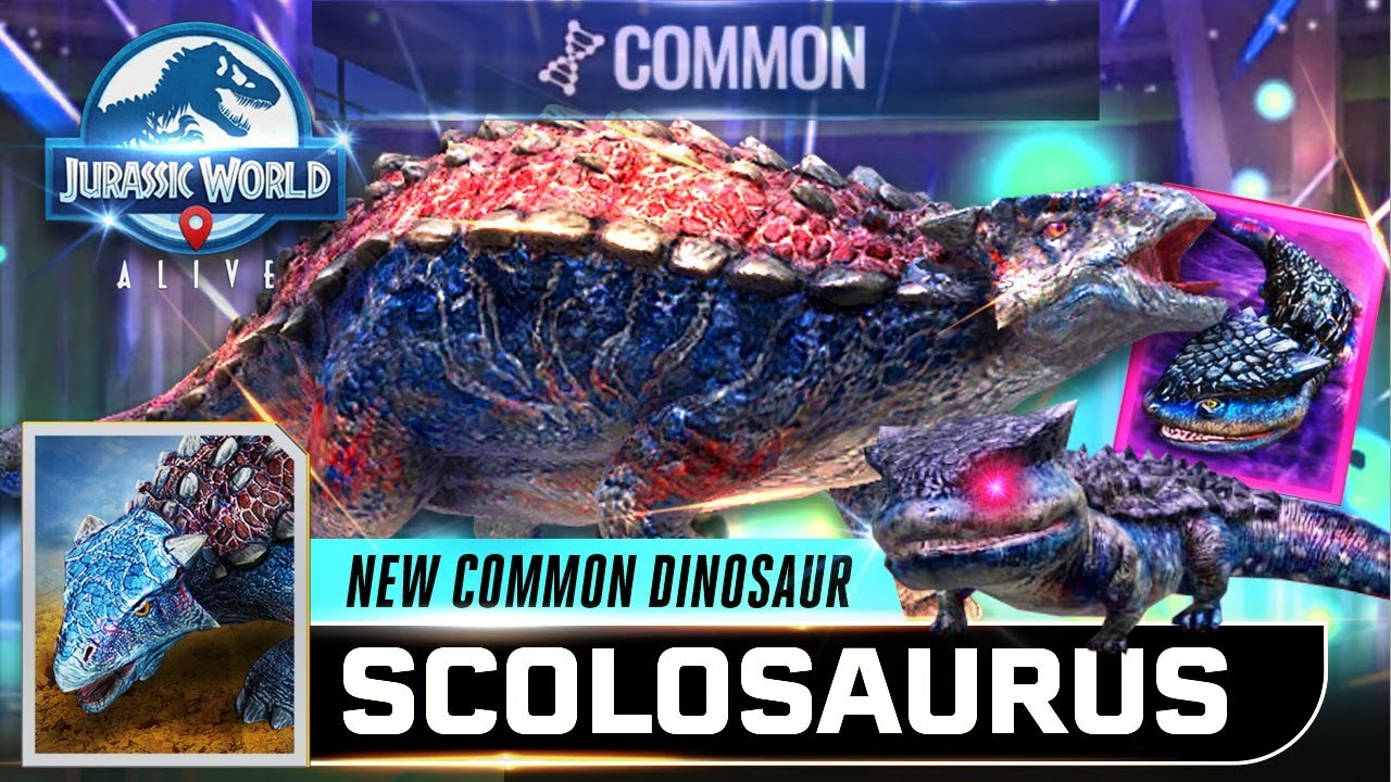 SCOLOSAURUS NEW DINOSAUR FOR LEGENDARY SKOOLASAURUS UNLOCKED!【Jurassic ...