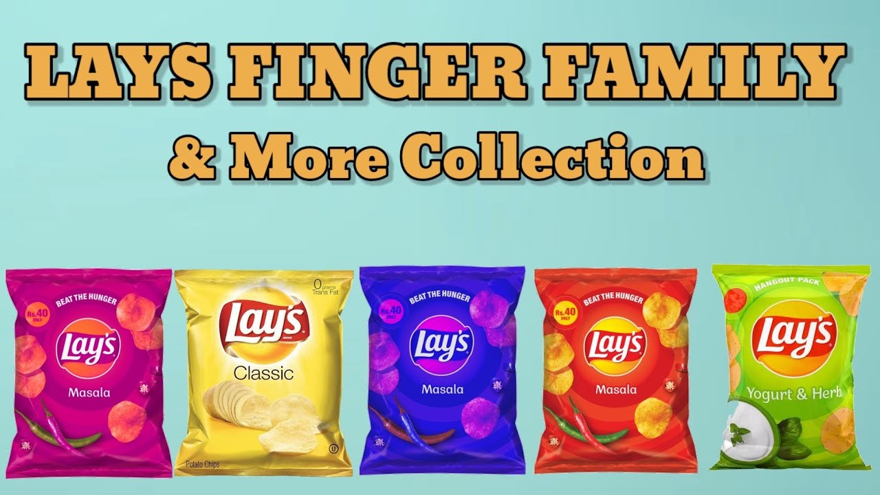 Lays finger family Collection | Lays Finger Family Song | Top 60 Lays ...