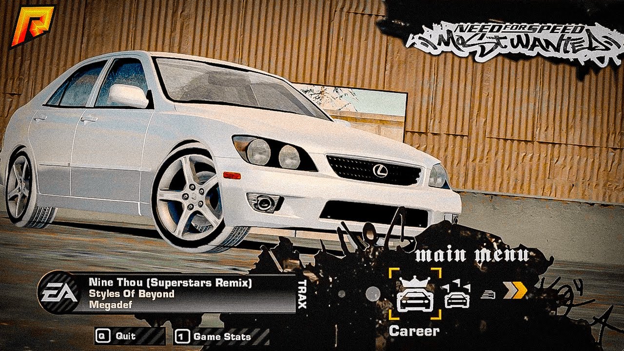 Lexus IS 200 RADMIR RP ft. NFS MOST WANTED - YouTube