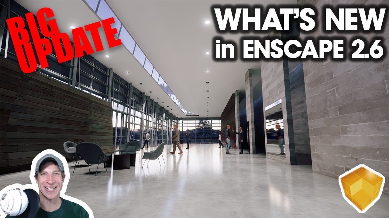 WHAT'S NEW in Enscape 2.6? (Huge Lighting Engine Upgrade!) - YouTube