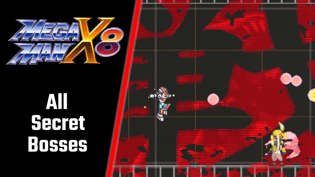 Mega Man X8 16Bit | All Secret Bosses + How to fight them - YouTube