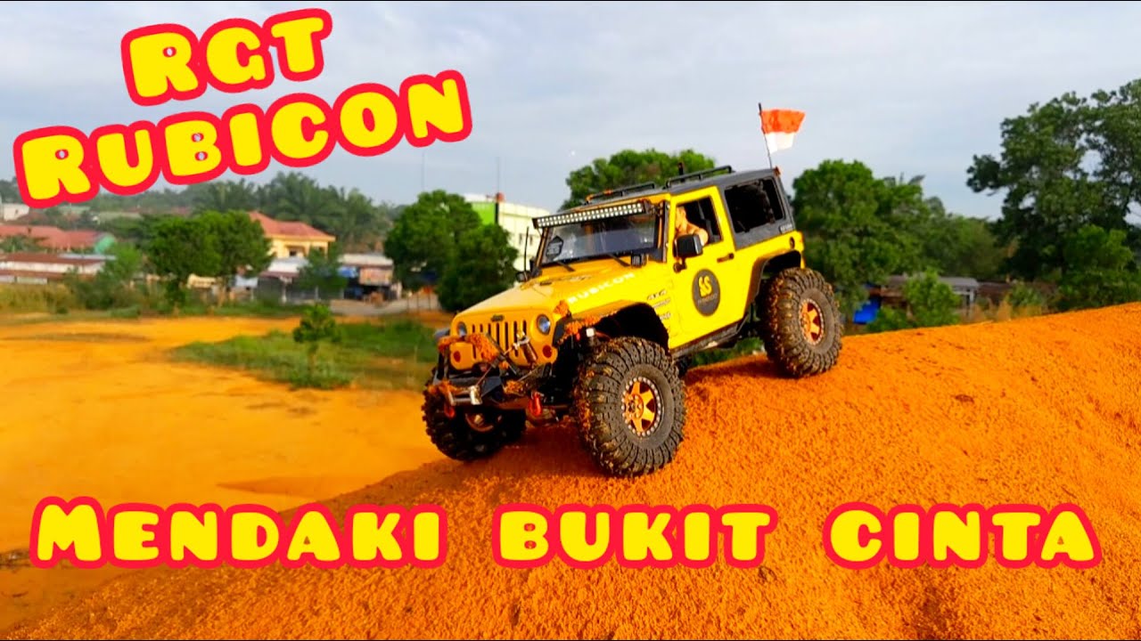 RC OFFROAD RGT RUBICON,MENDAKI BUKIT YANG TINGGI SAMPAI TERGULING ...
