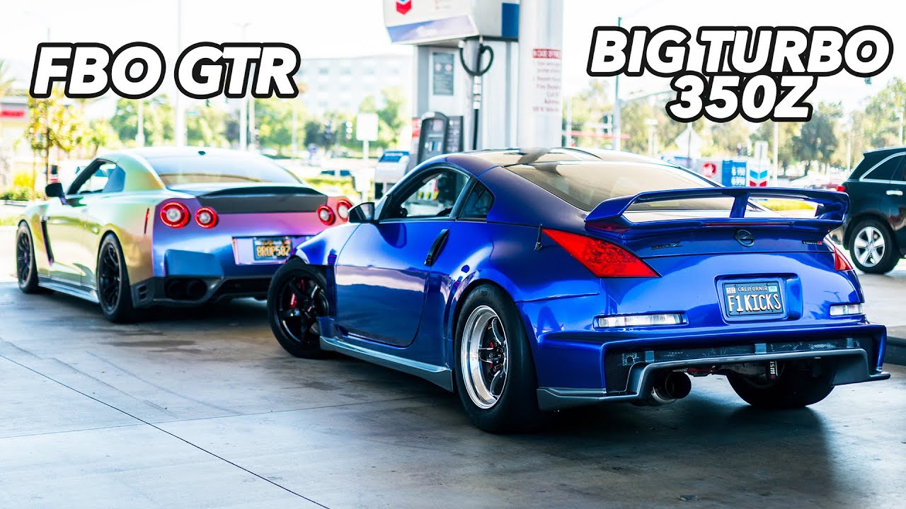 WHO IS THE FASTEST? BIG TURBO Z OR GTR! - YouTube