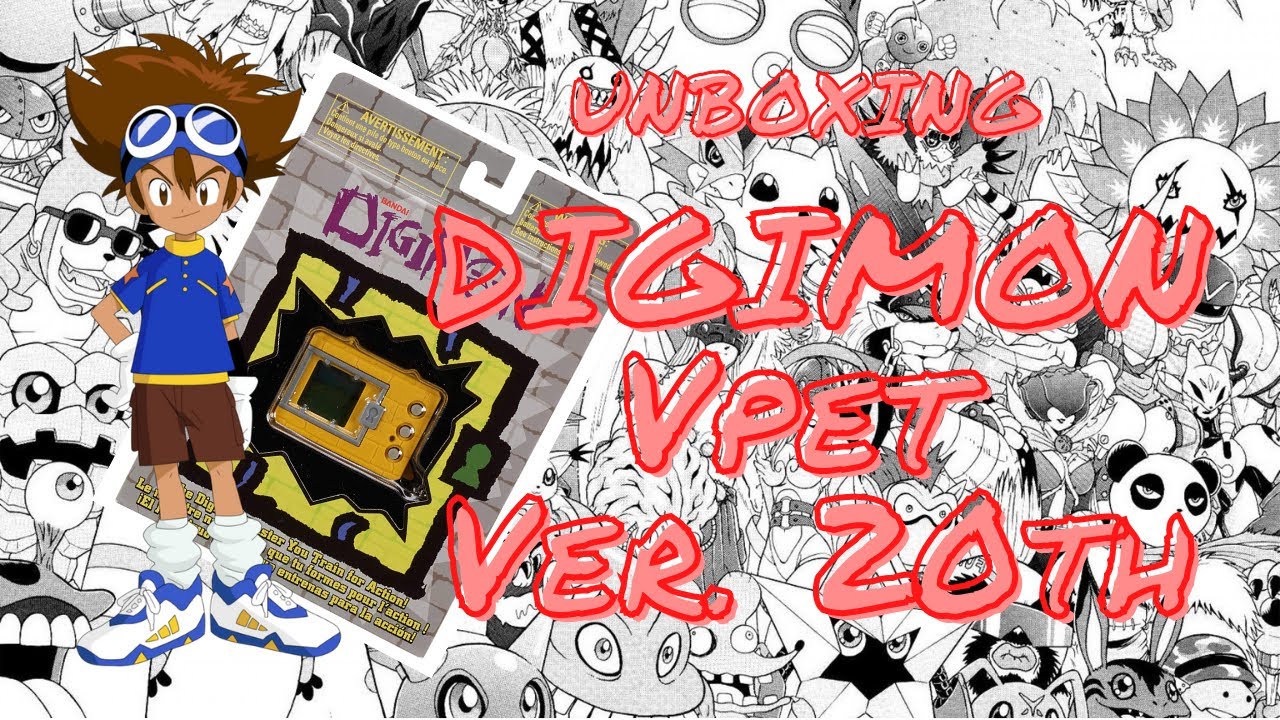A Blast from The Past | Unboxing Digimon Vpet 20th Version - YouTube