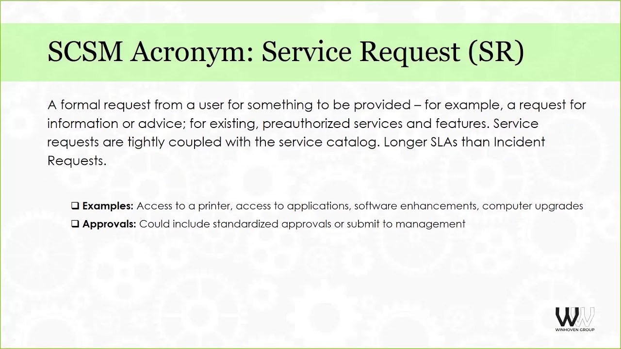SCSM Work Items and Acronyms - YouTube