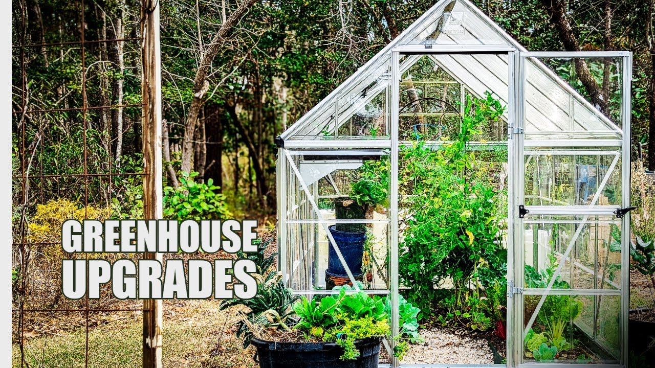 5 easy greenhouse upgrades - YouTube