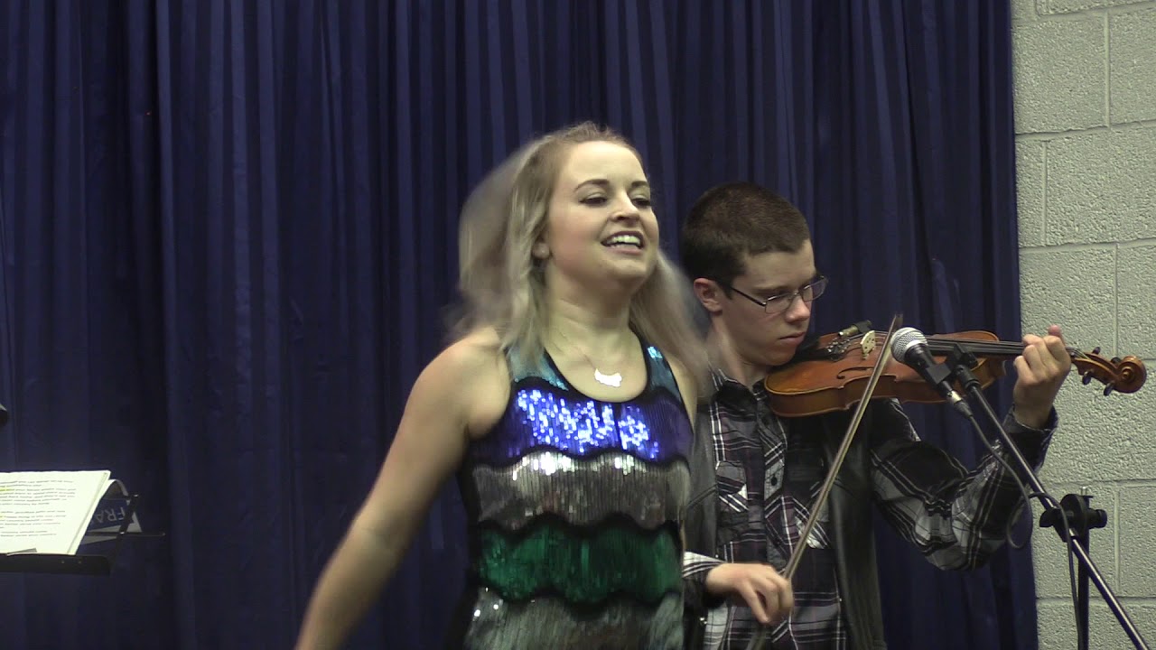 Tap dancing (Bronwyn Bridges) and Fiddle (Hayden Stover) - YouTube