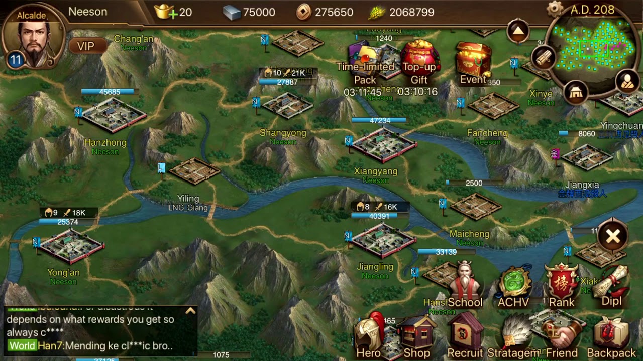 Three Kingdoms: Overlord - Unify the whole country - YouTube