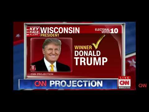 CNN election night 2016 part 3 - YouTube