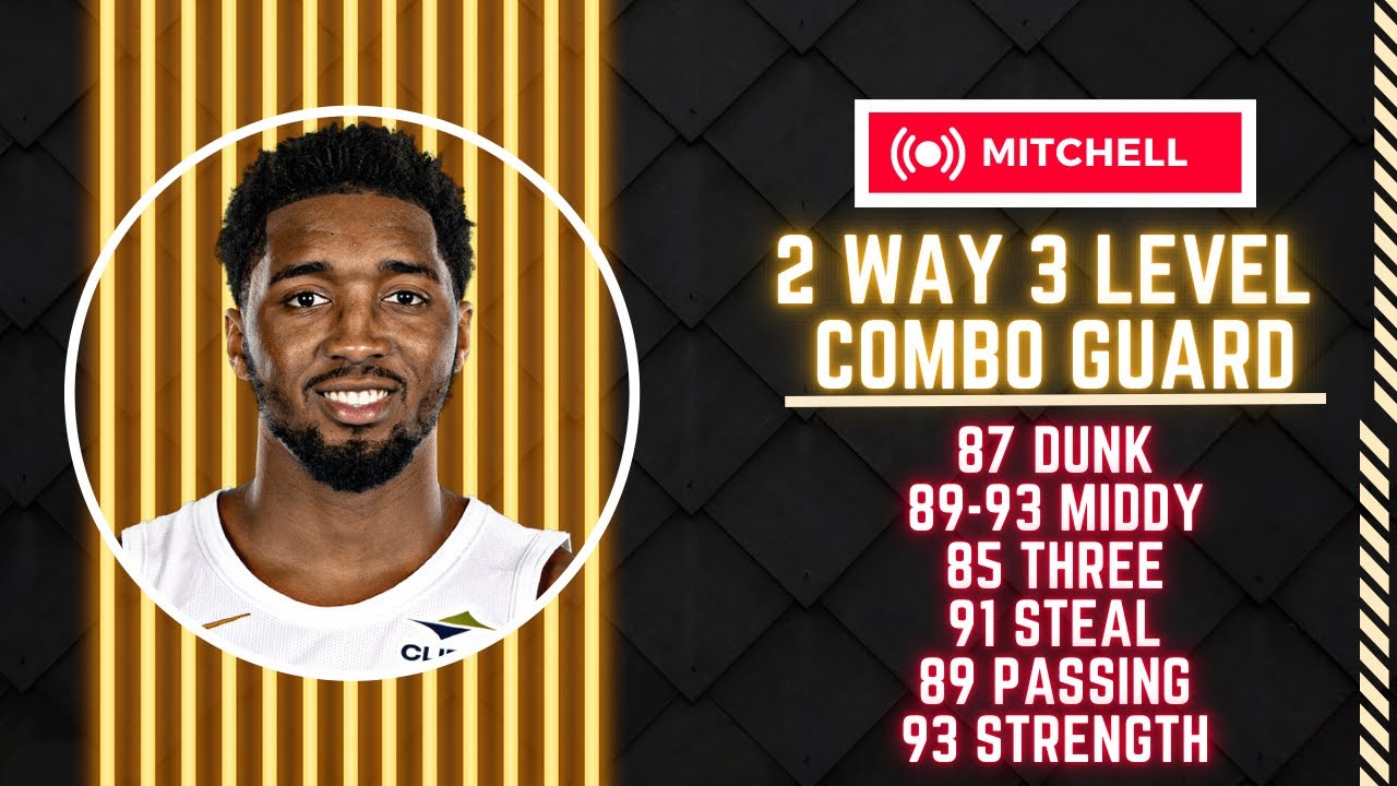 BEST 2 WAY 3 LEVEL COMBO GUARD BUILD ON NBA 2K25 NEXT GEN WITH LEGEND ...