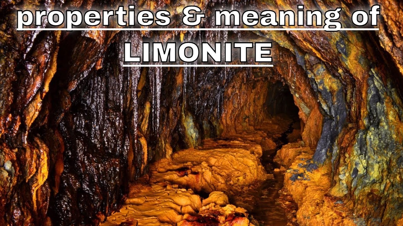 Limonite Meaning Benefits and Spiritual Properties - YouTube