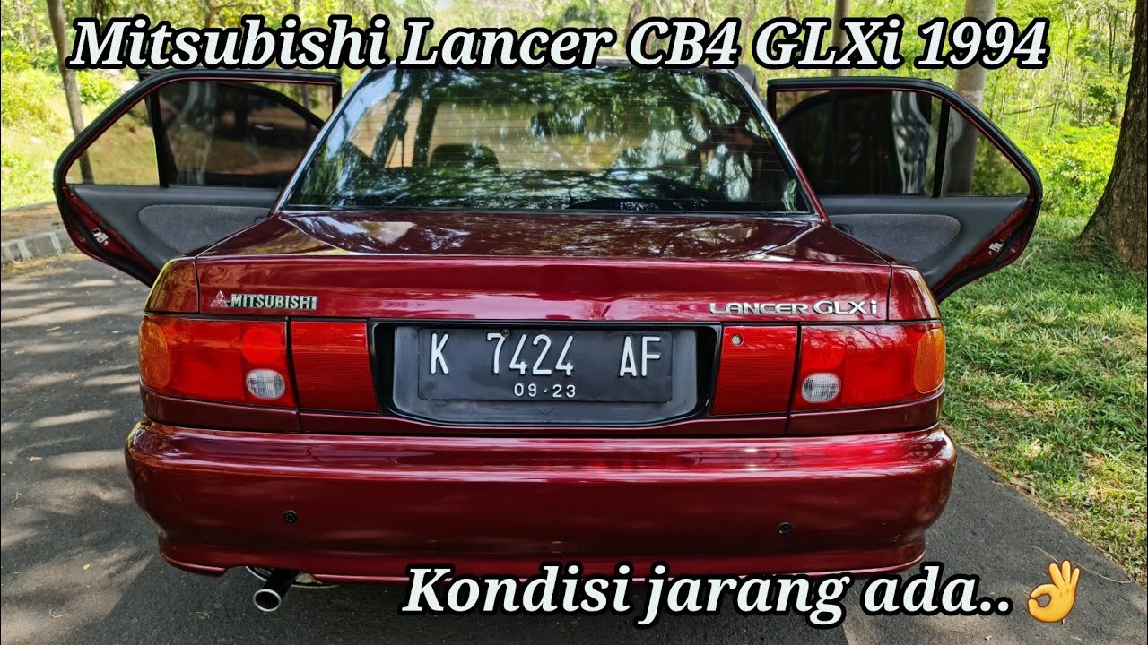 Mitsubishi Lancer GLXi CB4 th 1994 ||Warna langka,kondisi jarang ada ...