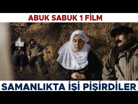 Abuk Sabuk 1 Film Türk Filmi | Samanlıkta İşi Pişiriyorlar! Kemal Sunal Filmleri