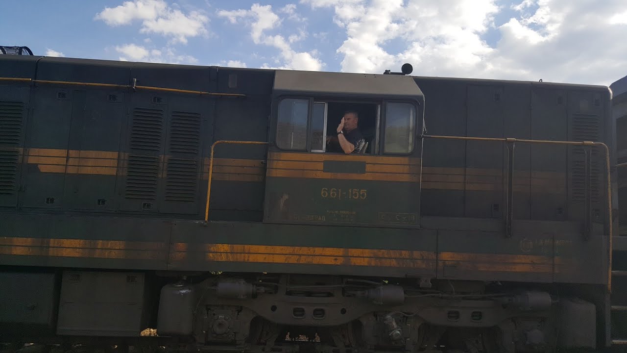 Locomotive SRB-SKG 661-155 "Kenedi" / Rail Cargo Austria Freight train ...