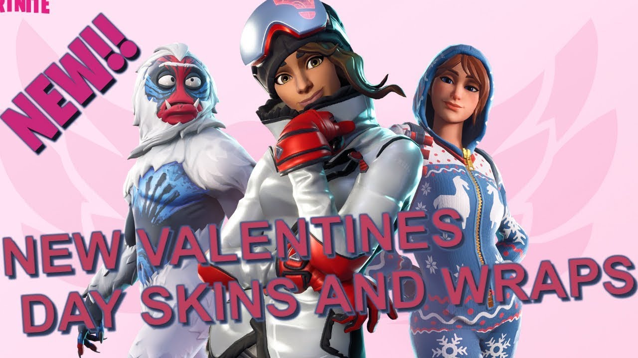 HOW TO UNLOCK THE *NEW* VALENTINES DAY SKINS AND WRAPS - YouTube