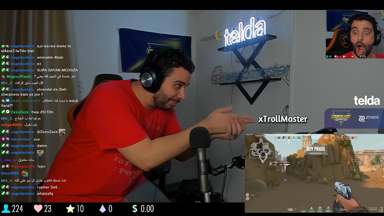 #50 Valorant Highlights (Egyptian Streamers) - YouTube