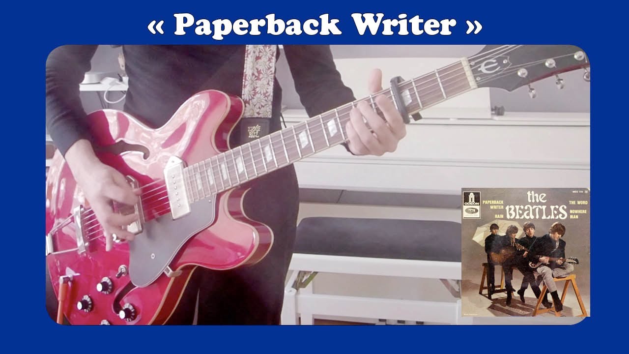 The Beatles - Paperback Writer (Instrumental cover) - YouTube