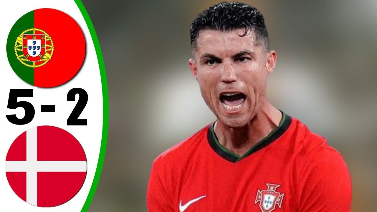 Portugal vs Denmark 5-2 Highlights | UEFA Nations League 2025 - YouTube