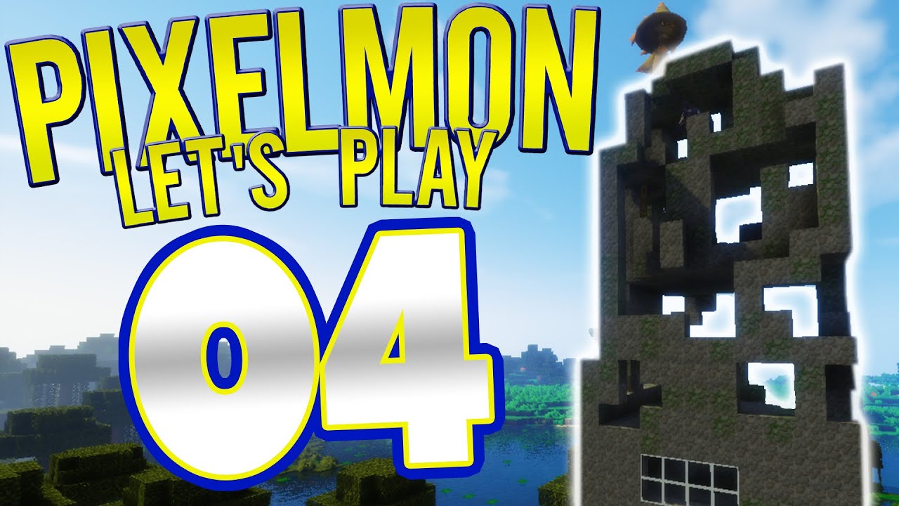 Pixelmon Survival Let's Play - Ep.4 | GHOST TOWER!!! - YouTube