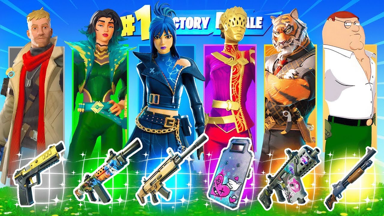 Random Boss Challenge in Fortnite Chapter 5!! - YouTube