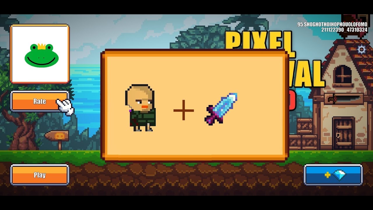 【Pixel Survival World】Getting new sword - YouTube