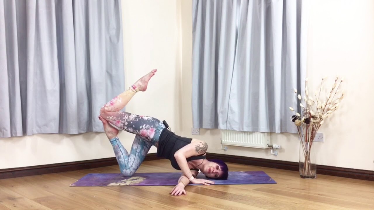 Thread The Needle & Bow Pose - Hybrid Yoga - YouTube