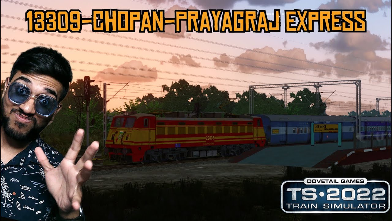 13309-Chopan-Prayagraj Express at Chopan| RAILWORKS : INDIAN RAILWAYS ...