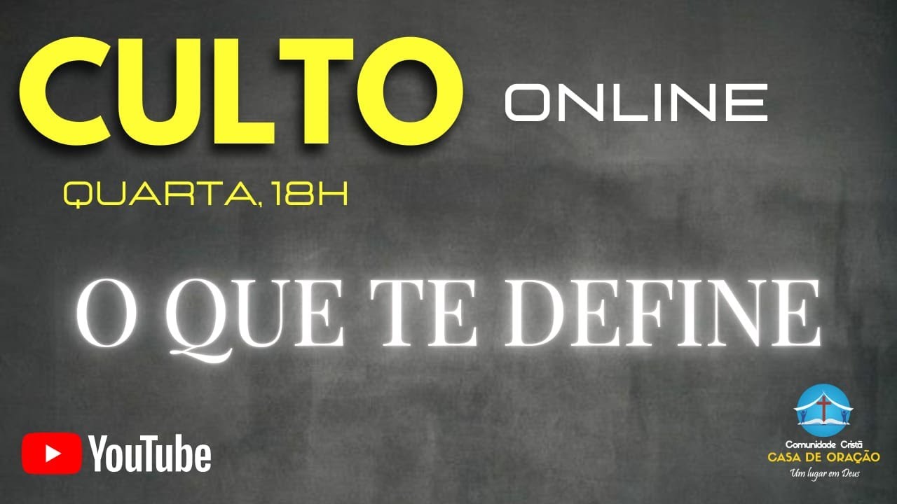 O QUE TE DEFINE? - YouTube