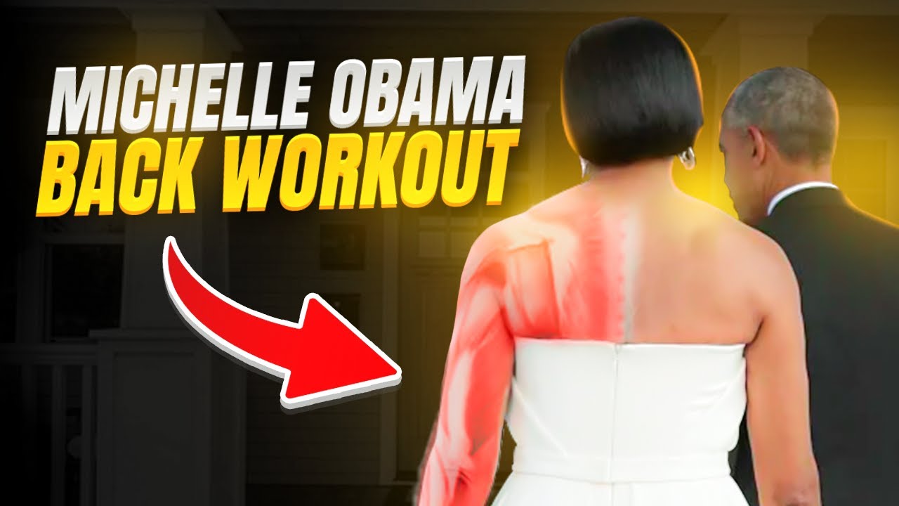 MICHELLE OBAMA BACK WORKOUT - YouTube
