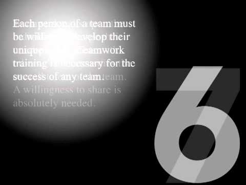 10 Commandments of Teamwork www.likeateam.com - YouTube