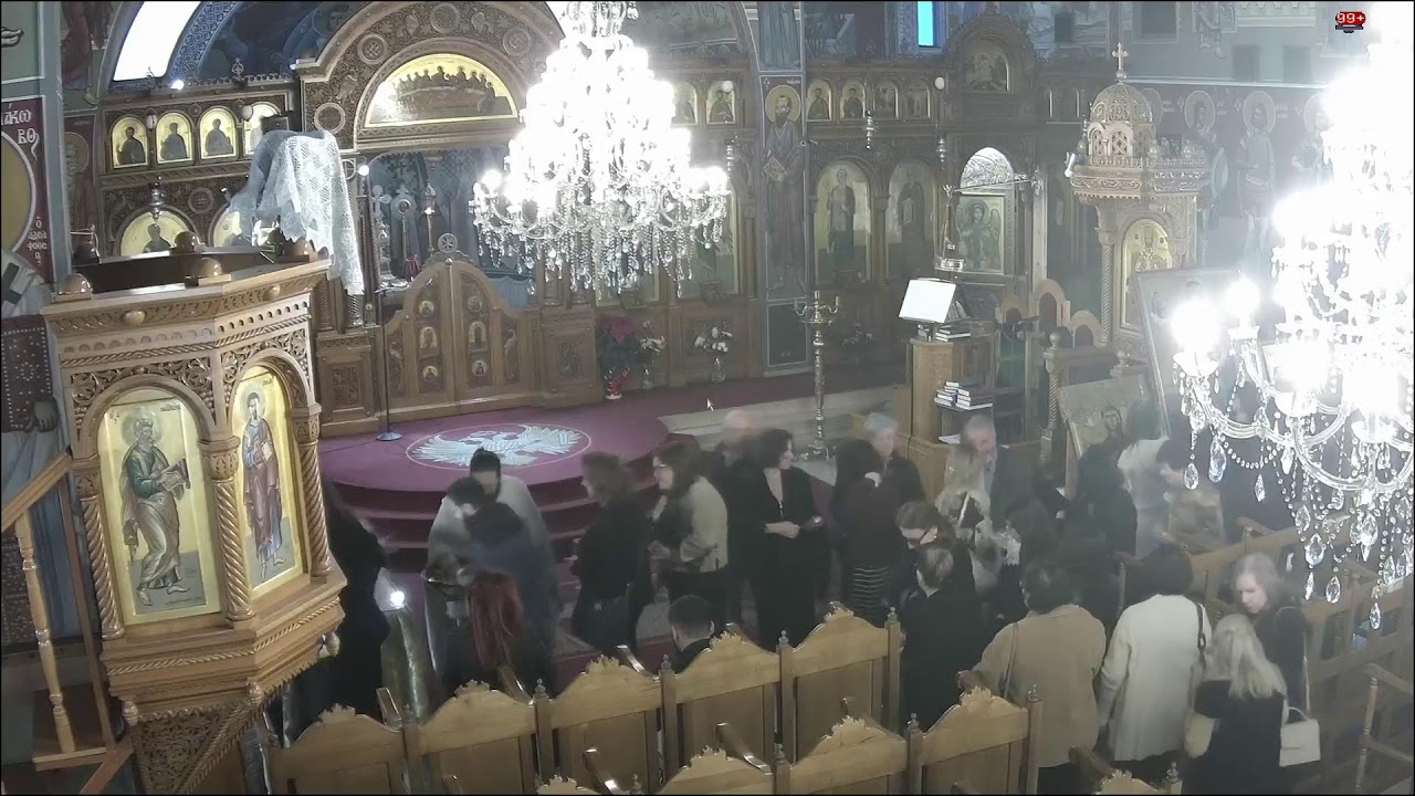 12.12.24 ΘΕΙΑ ΛΕΙΤΟΥΡΓΙΑ Σπυρίδωνος Τριμυθούντος Θαυματουργού - YouTube