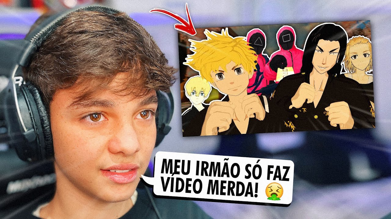 Invadi O Canal Do Meu Irmão E Vi Os Videos Cringes Dele Youtube