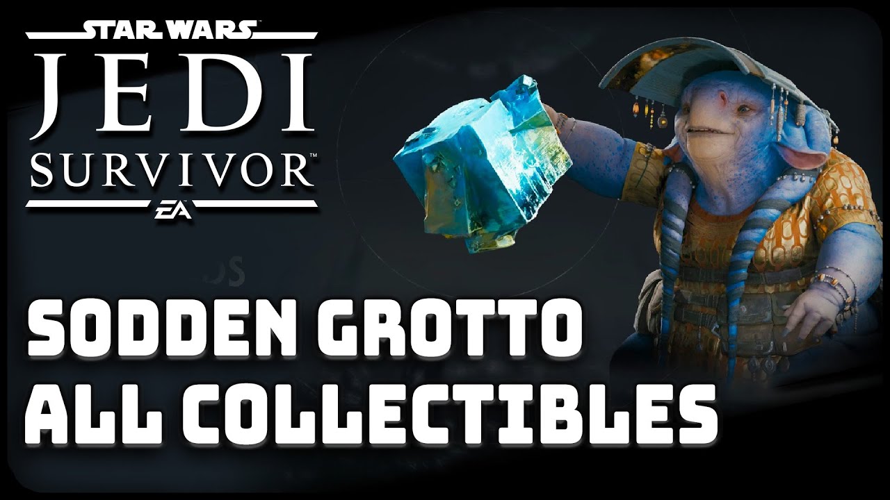 All Koboh Sodden Grotto Collectibles Star Wars Jedi Survivor - YouTube