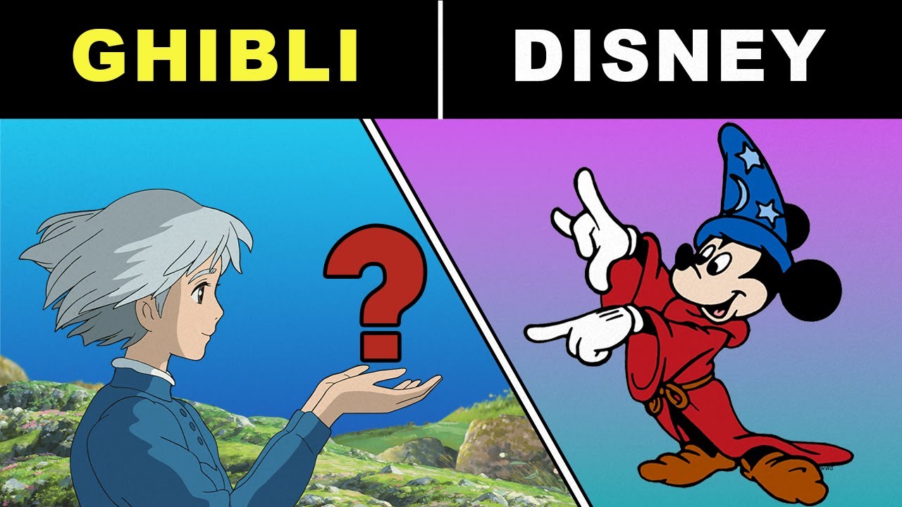 Ghibli & Disney Crossover Art Challenge! - YouTube