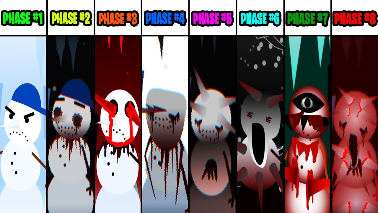 Incredibox Cool As Ice - Phase 1 VS Phase 2 VS Phase 4 VS Phase 5 VS ...