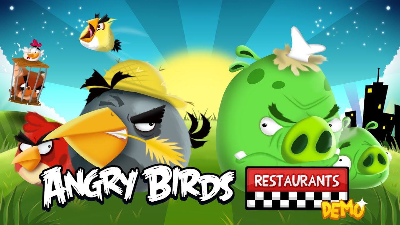 Angry Birds Restaurants Demo Gameplay - YouTube