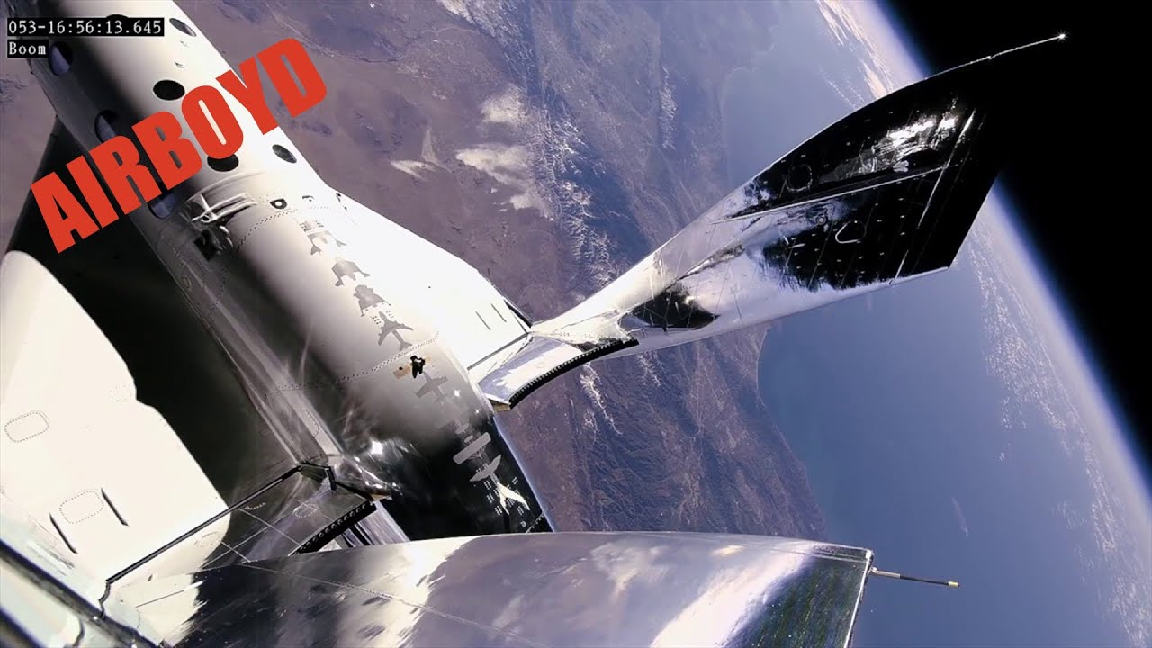 Virgin VSS Unity Rockets Towards Space At Mach 3+ - YouTube