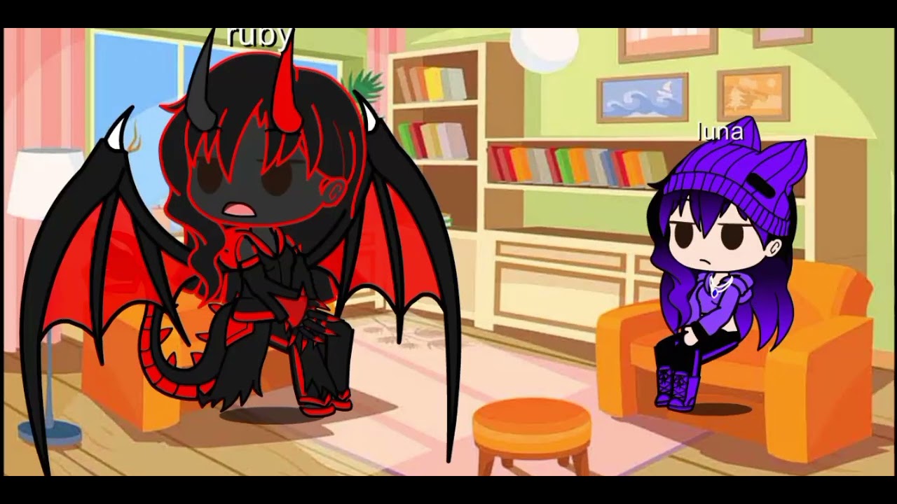 what do you think he's listening to? (Gacha club/dragon/OC) - YouTube