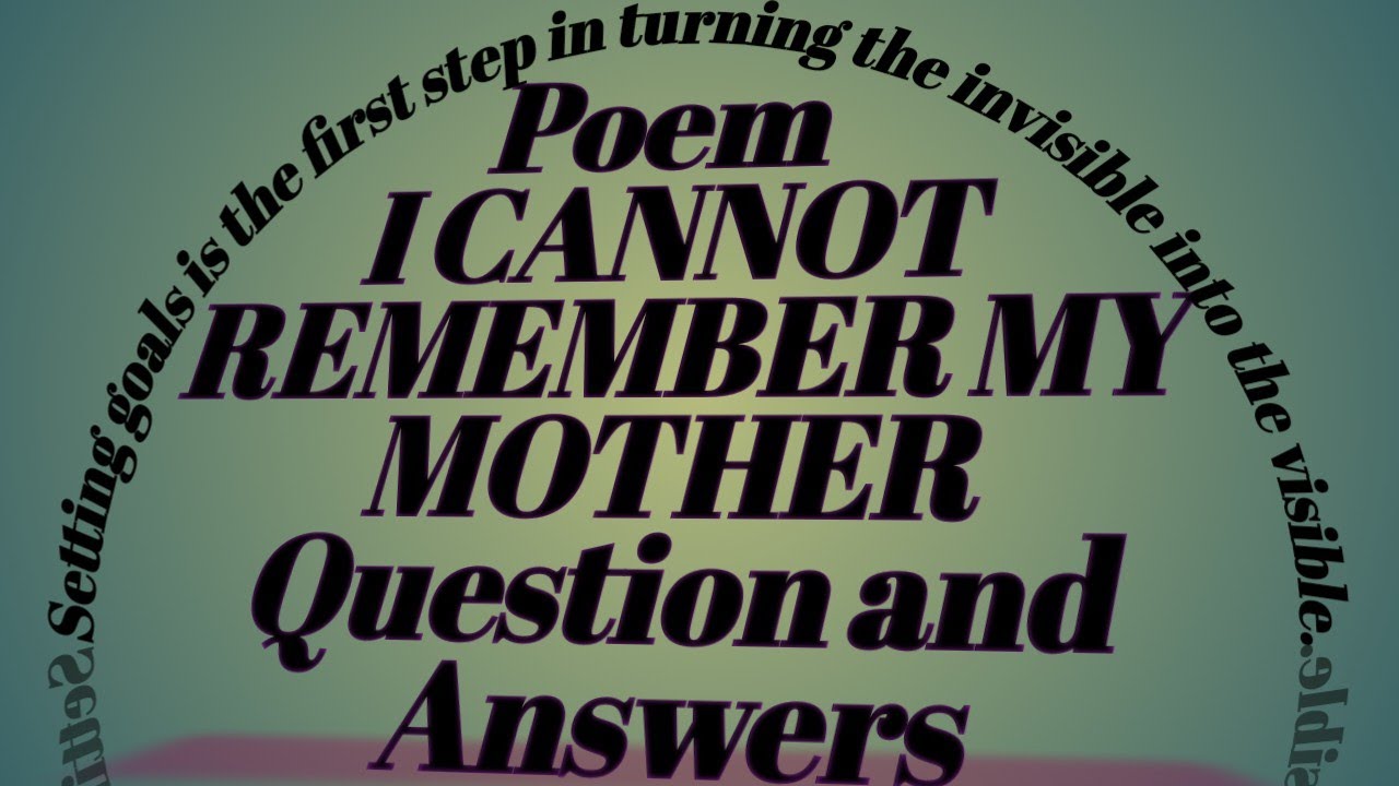 I CANNOT REMEMBER MY MOTHER 😂😂😂😂Question and Answers.. ## - YouTube