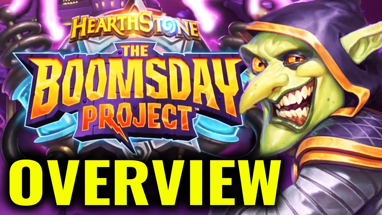 Hearthstone Boomsday Project Overview - New Card Expansion! - YouTube
