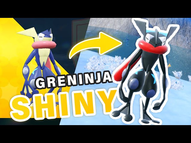 Pokemon Greninja Shiny