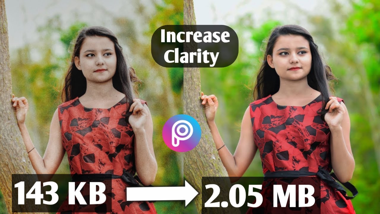 How To Increase Image Clarity in PicsArt | How To Increase Photo ...