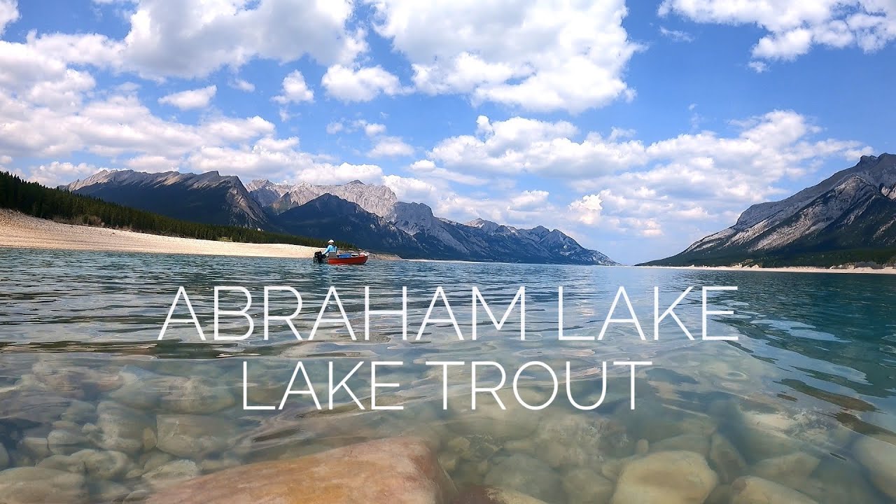 Fishing Abraham Lake in Alberta - YouTube