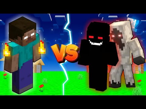 Herobrine VS Entity 303 and null #herobrine #entity303 #null #viral # ...