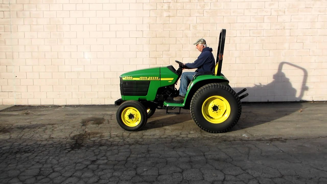 John Deere 4300 - For Sale - YouTube