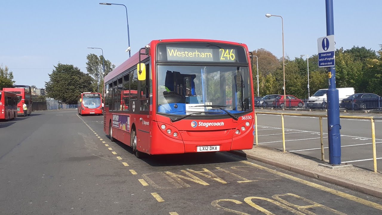 Stagecoach London 36550 LX12DKA route 246 (First day of Stagecoach ...
