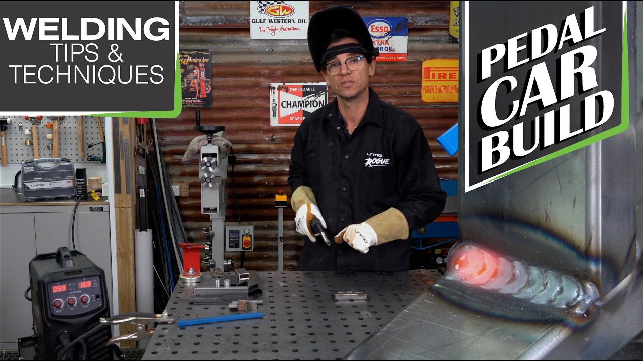 Learn How to Weld | Flatbed Felix Pedal Car Build | Welding Tips and ...