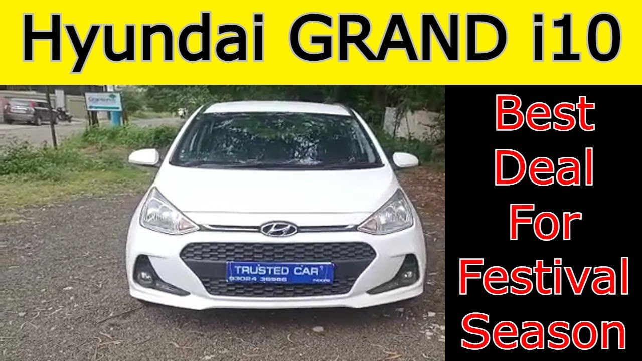 Grand i10 | USED CARS IN INDORE , Hyundai i10 SECOND HAND CAR , Used ...